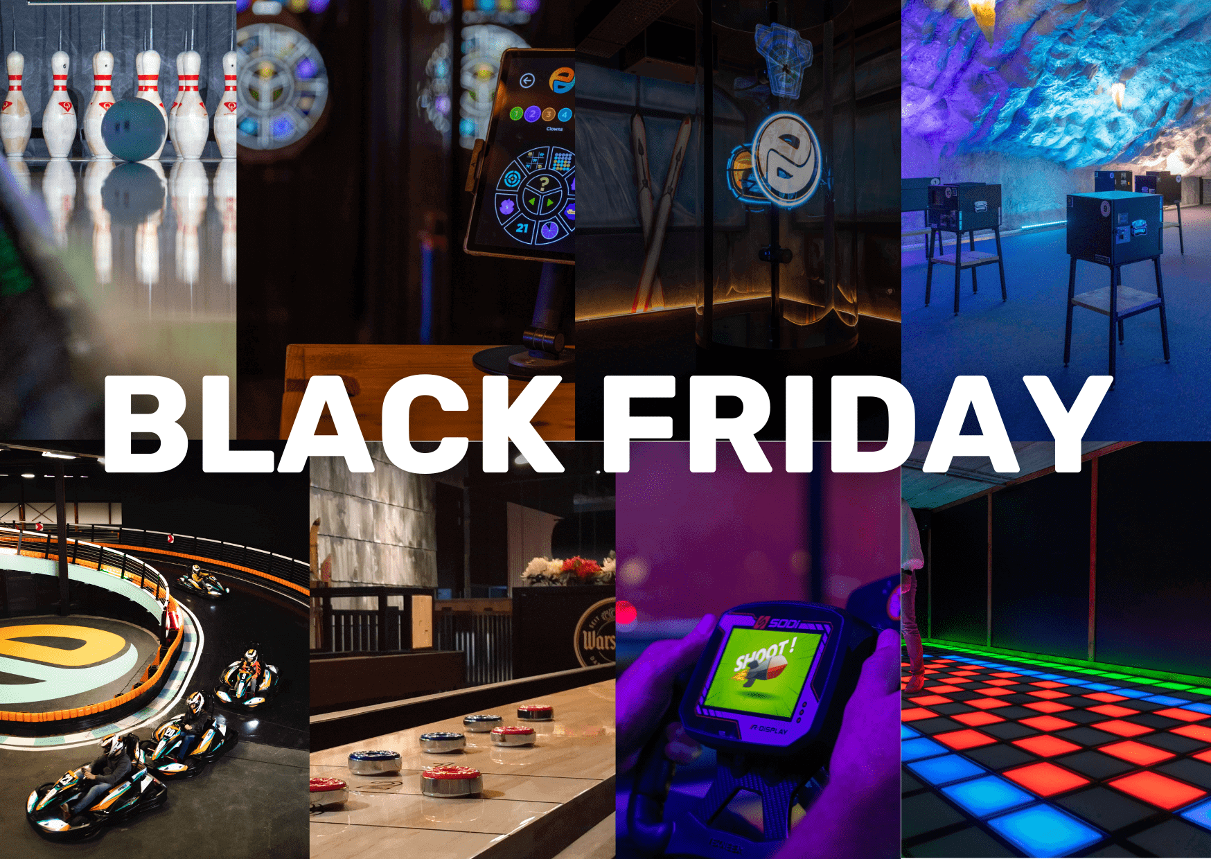 Black Friday 2025 - Profiteer van 50% korting - Playdôme Roosendaal